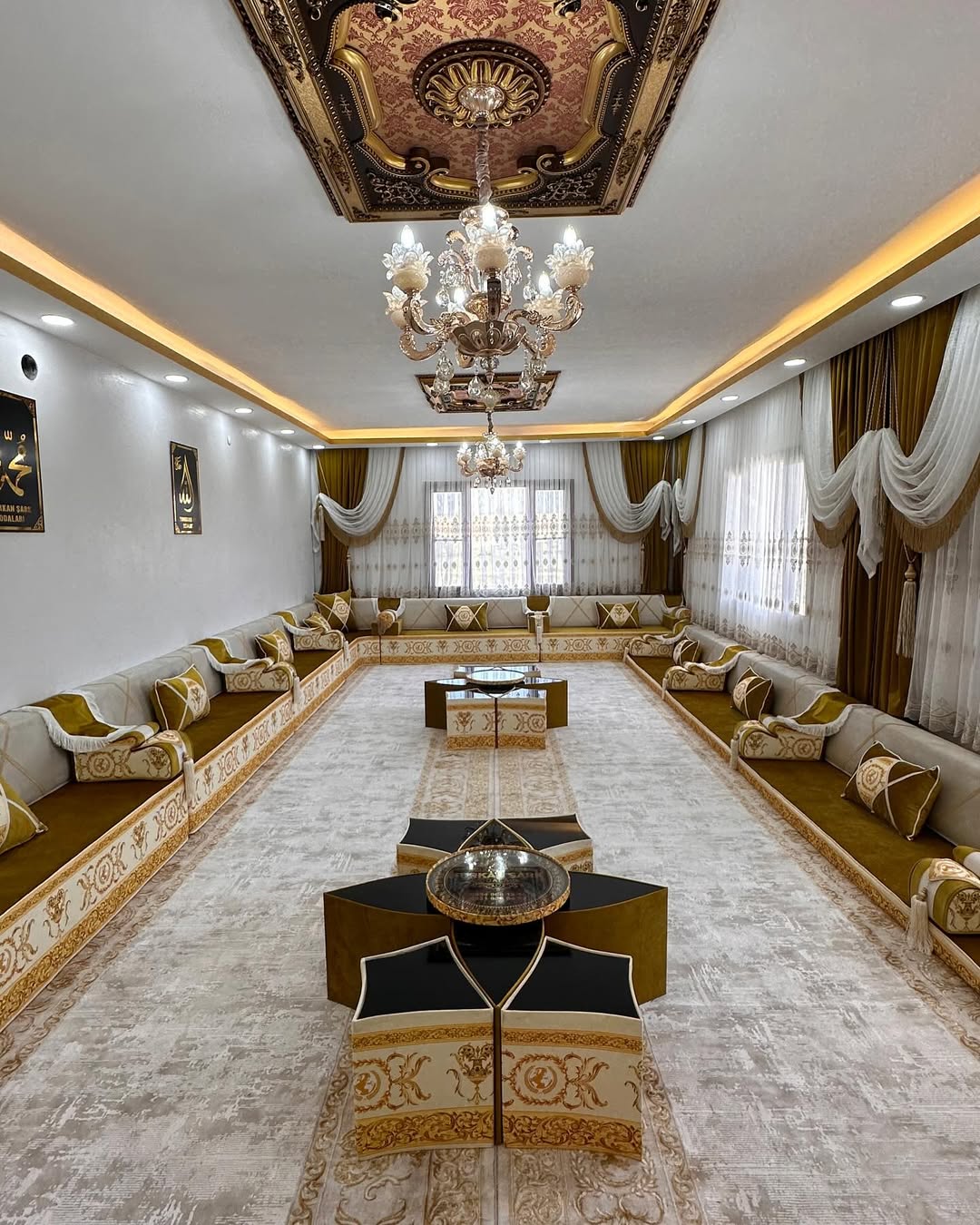 Arabic Jalsa, Ottoman Sofa, Arabic Furniture for Cafes, Arabic Majlis