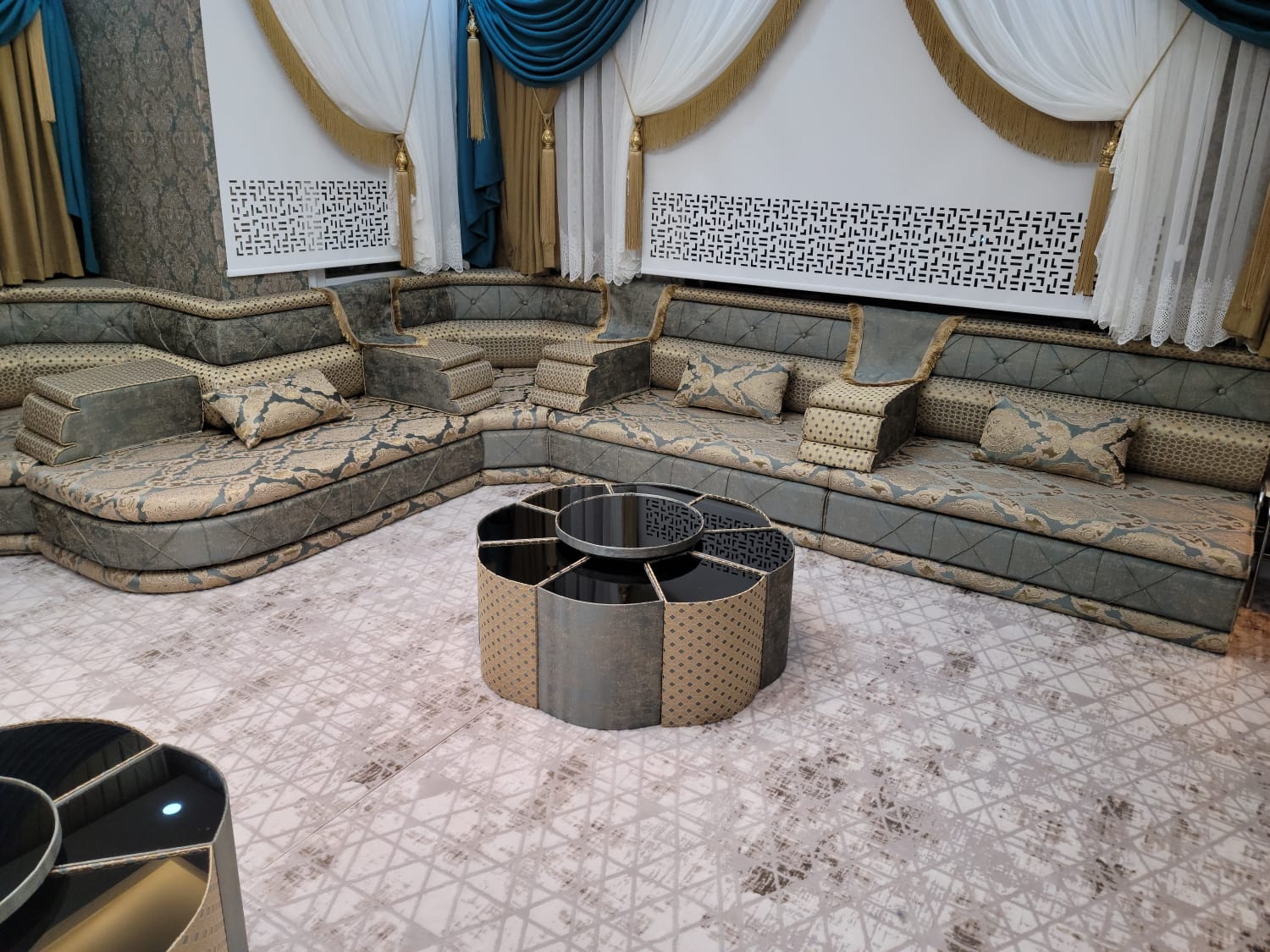 Arabic Sofa Seating, Ottoman Sofa, Arabic Jalsa Set, Arabic Floor Seat