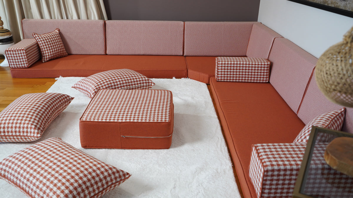 Turkish Diwan Sofa Sets, Arabic Sofa, Entryway Bench, Bohemian Furnitu