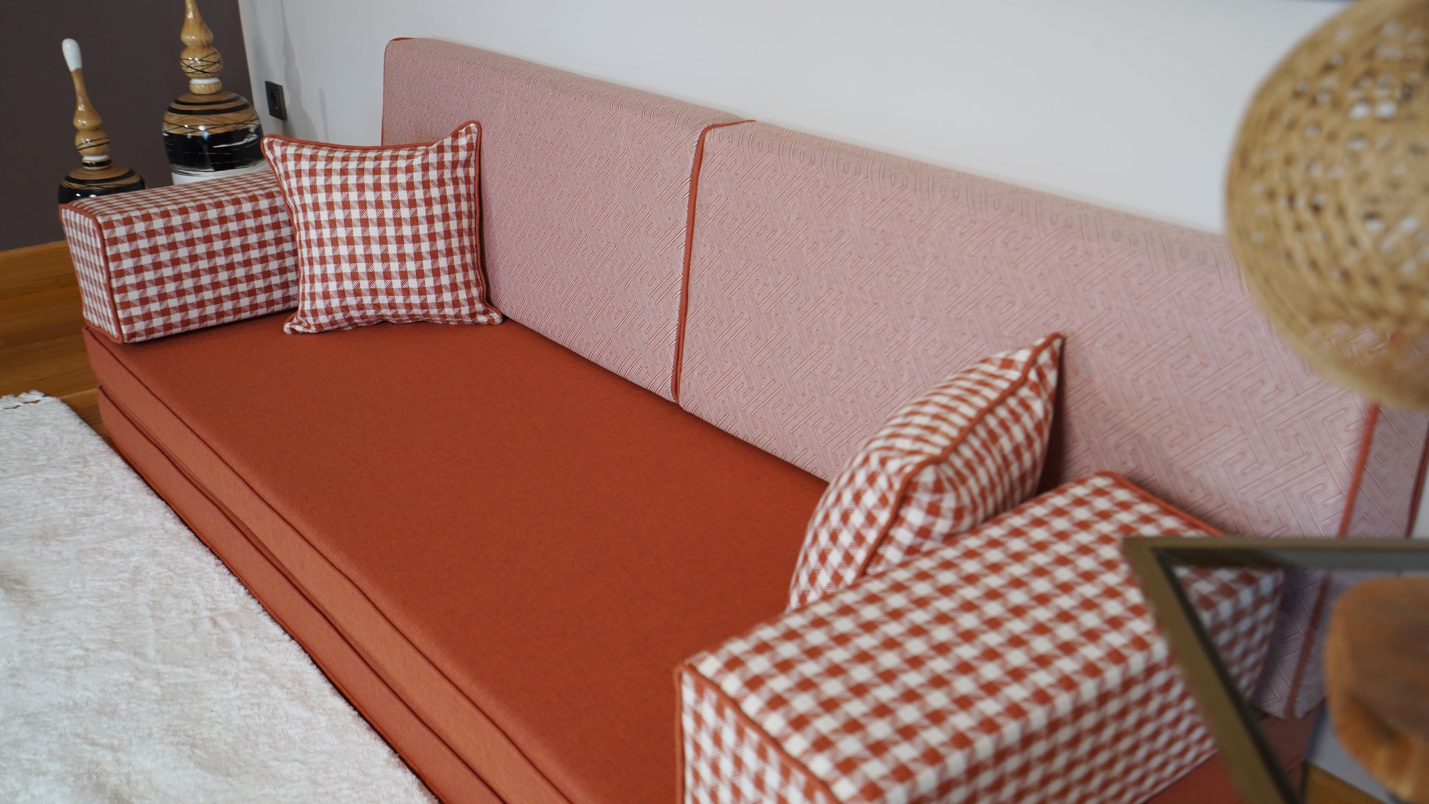 Arabic Diwan Sofa Sets, Arabic Floor Seating Set, Pallet Sofa, Orienta ...