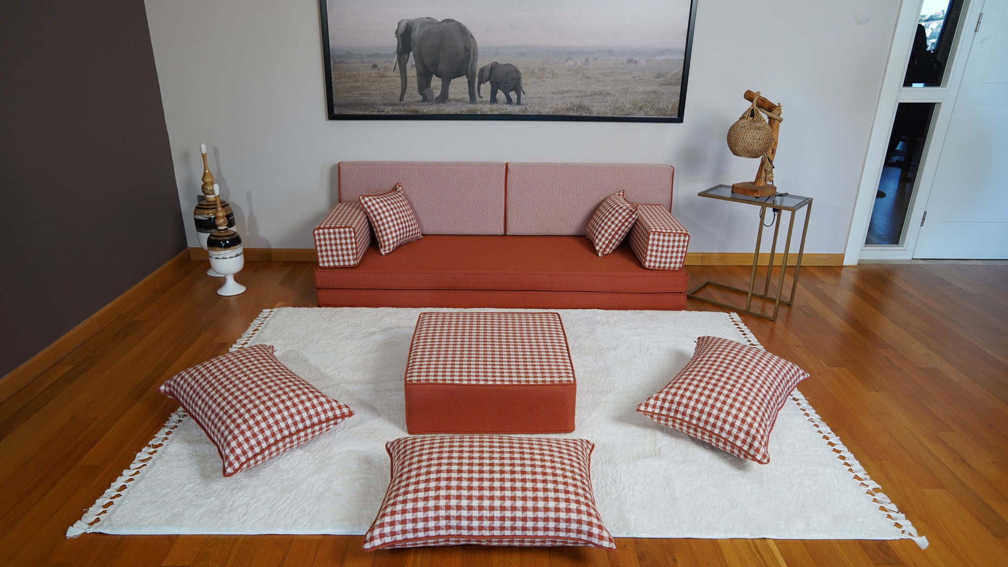 Arabic Diwan Sofa Sets, Arabic Floor Seating Set, Pallet Sofa, Orienta ...