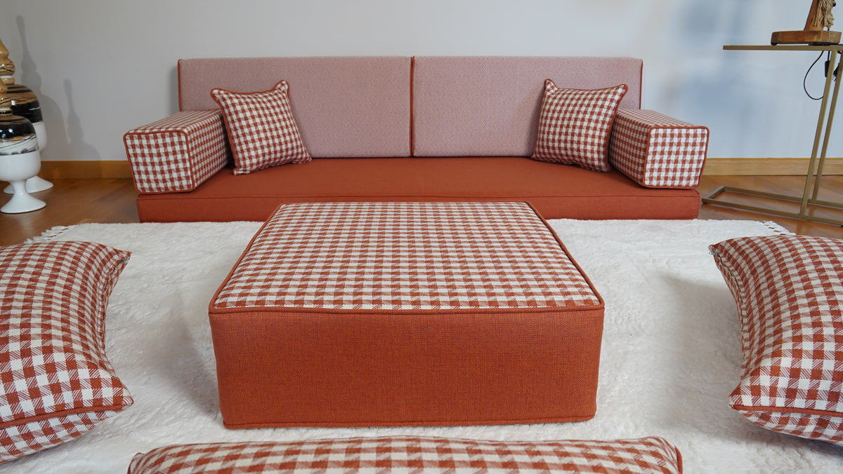 Arabic Diwan Sofa Sets, Arabic Floor Seating Set, Pallet Sofa, Orienta ...