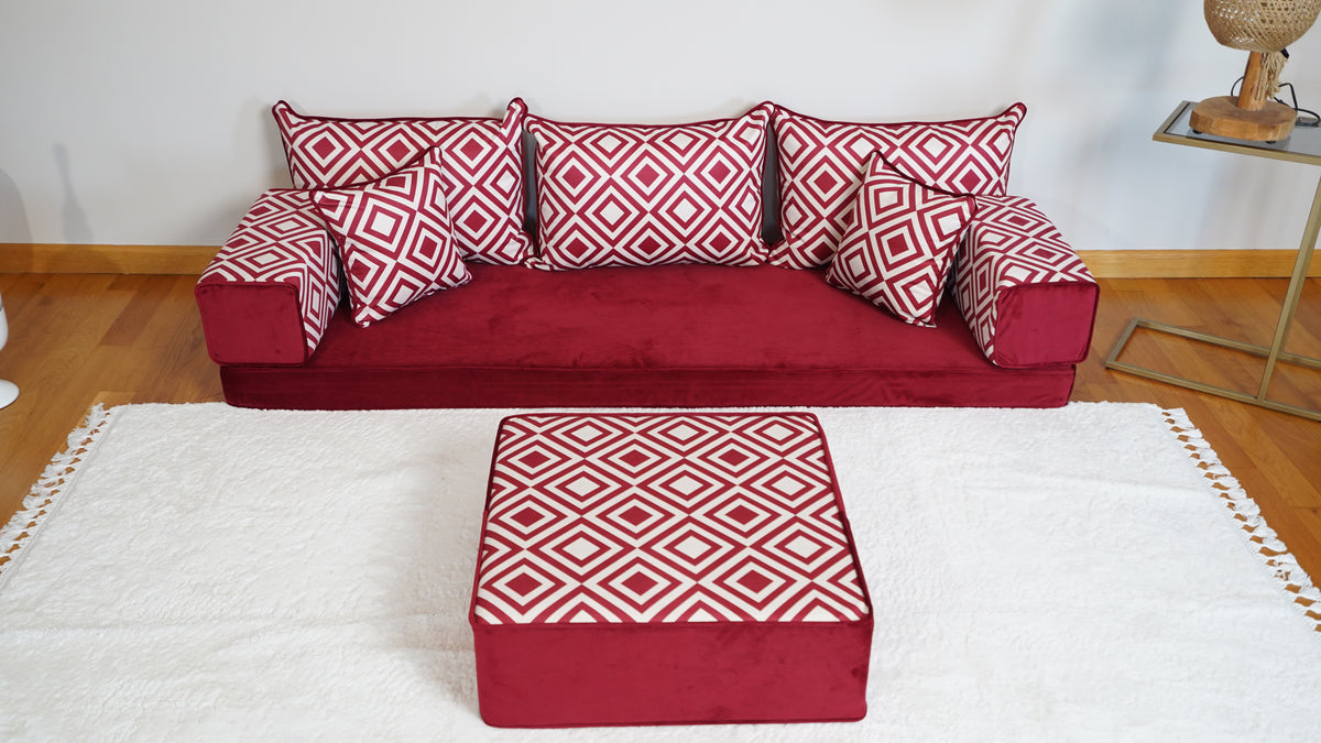 Velvet Sofa Sets, Arabic Sofa Seating Set, Entryway Bench, Floor Seati