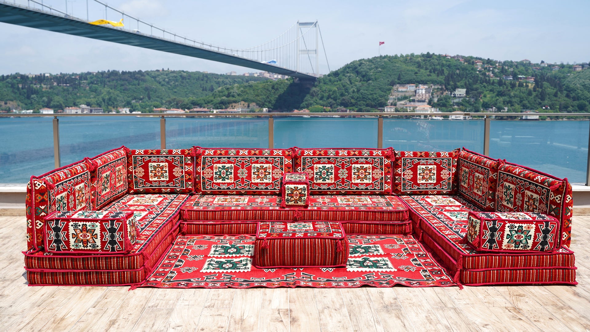 8'' Thickness U Sofa Set, Arabic Majlis, Sectional Sofas, Arabic Jalsa ...