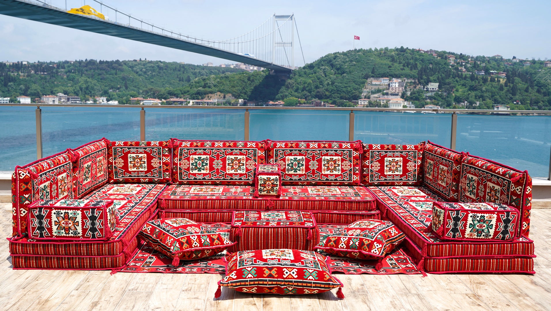 8'' Thickness U Sofa Set, Arabic Majlis, Sectional Sofas, Arabic Jalsa ...