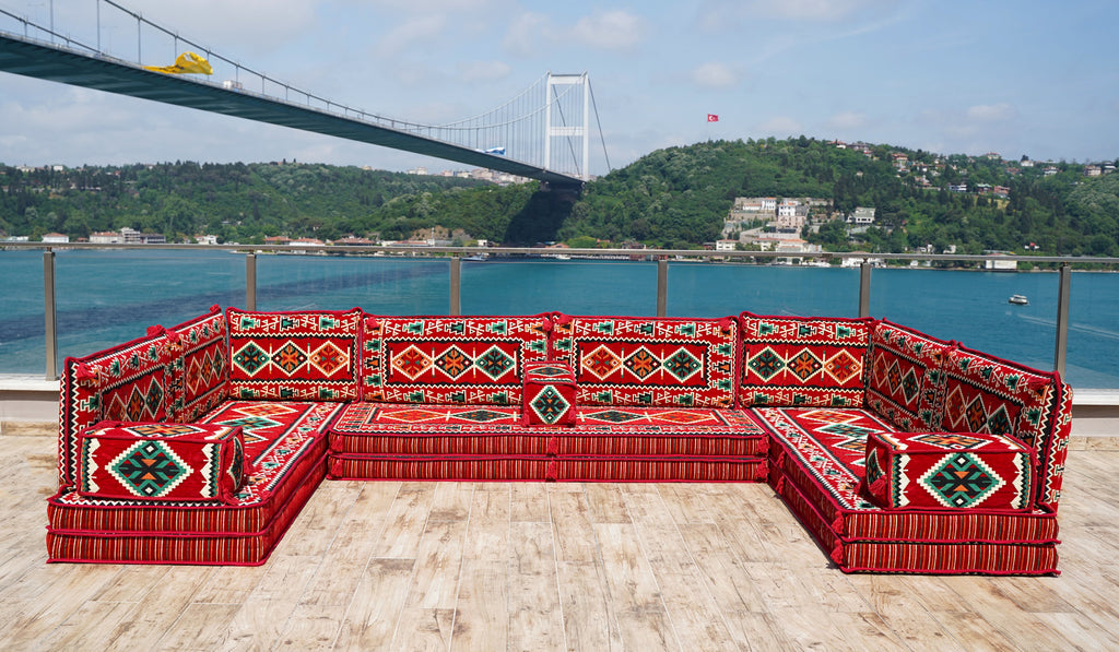 8'' Thickness U Sofa Set, Arabic Majlis, Sectional Sofas, Arabic Jalsa ...