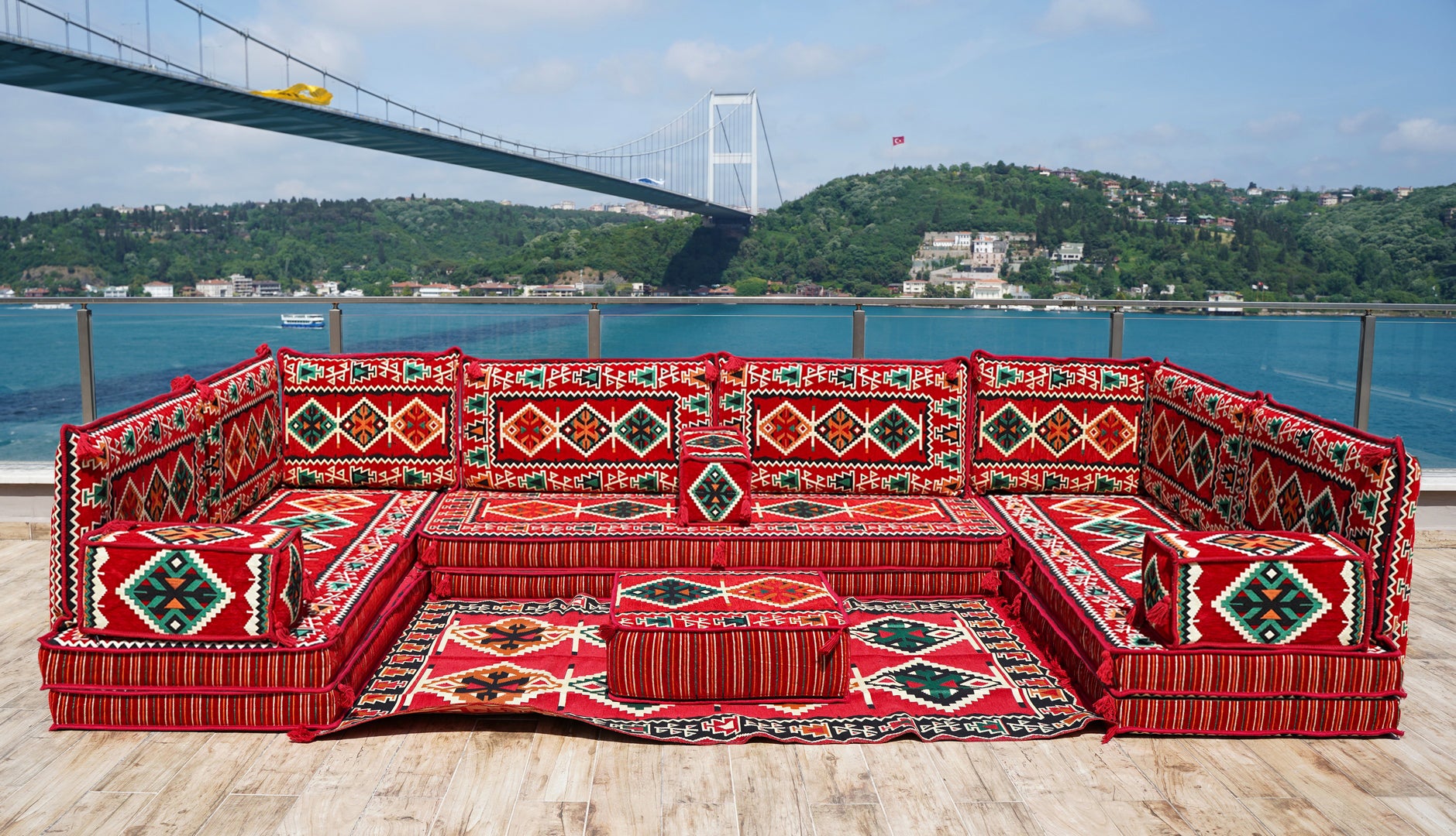 8'' Thickness U Sofa Set, Arabic Majlis, Sectional Sofas, Arabic Jalsa ...