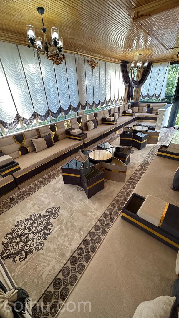 Majlis, Arabic Jalsa Set, Ottoman Sofa, Turkish Rug Sofa, Yemeni Majli ...