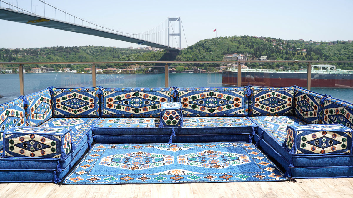 8'' Thickness U Sofa Set Moroccan Sofa, Arabic Majlis, Turkish Seating ...