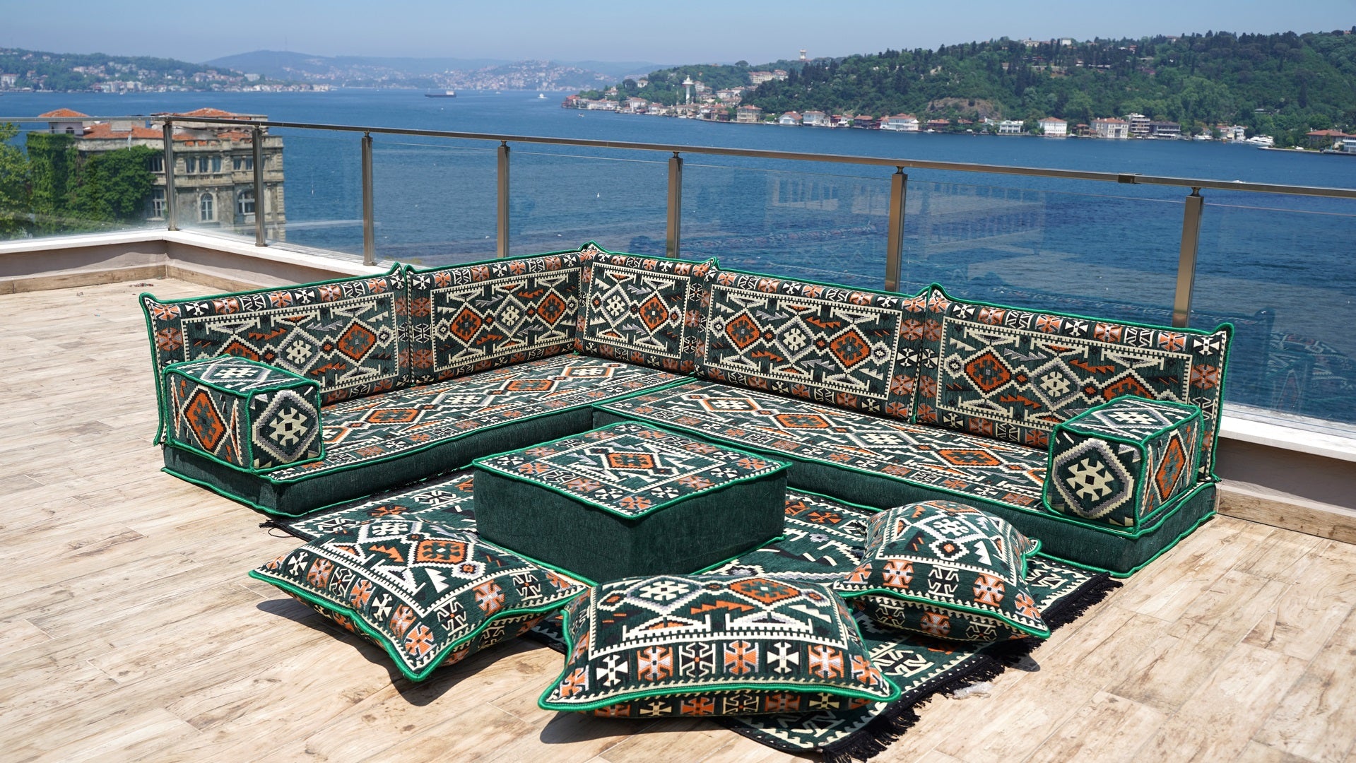 4'' Thickness Arabic Majlis, Arabic Floor Sofa Seating, Arabic Jalsa ...