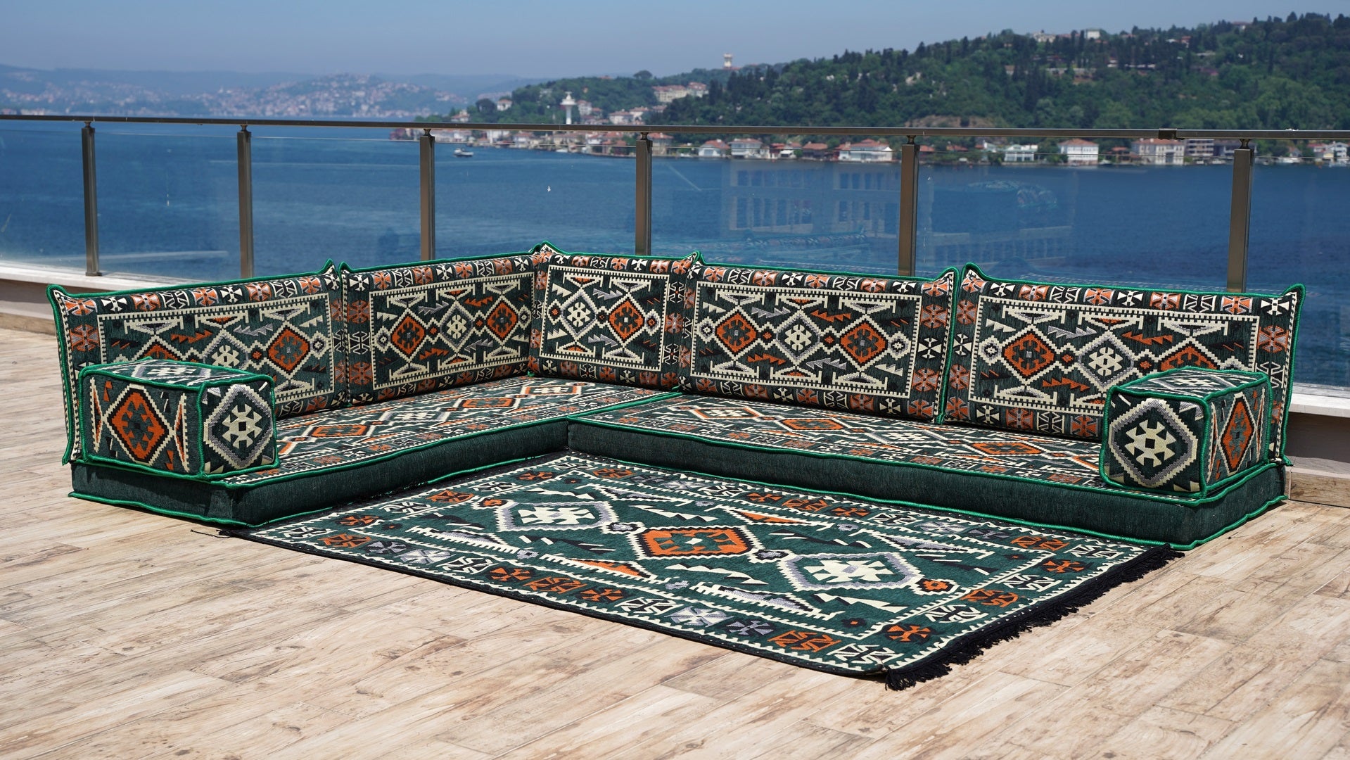 4'' Thickness Arabic Majlis, Arabic Floor Sofa Seating, Arabic Jalsa ...
