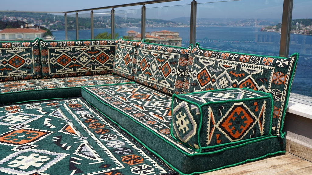 4'' Thickness Arabic Majlis, Arabic Floor Sofa Seating, Arabic Jalsa ...