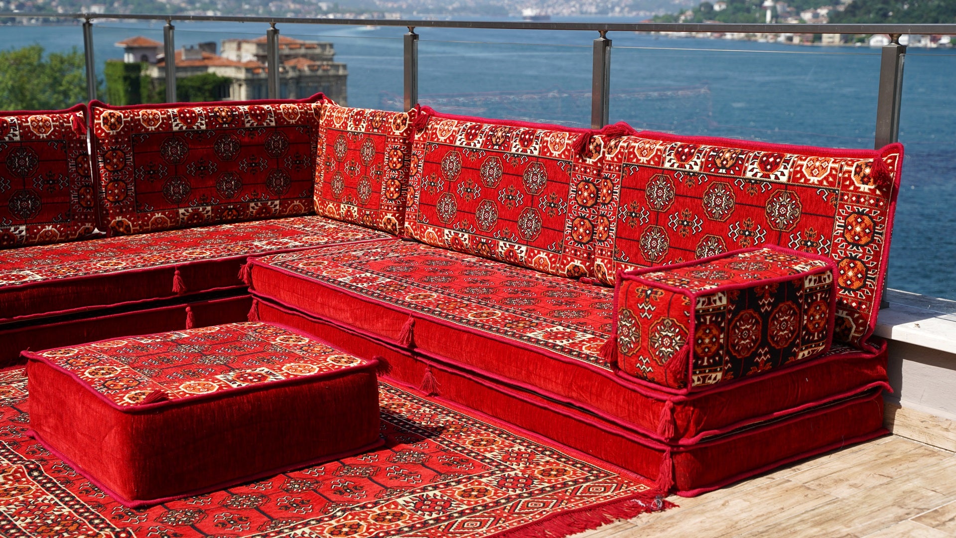 8'' Thickness L Sofa Set, Arabic Majlis, Sectional Sofas, Moroccan Liv ...